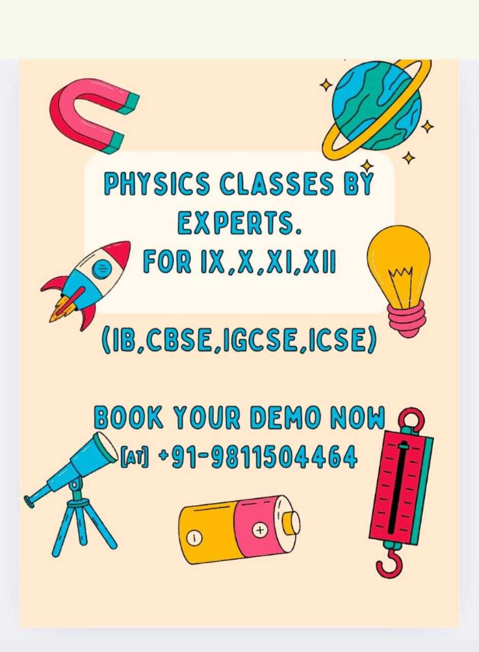 Winning Kids: PHYSICS CLASSES (CBSE | ICSE | IB | IGCSE) in Noida